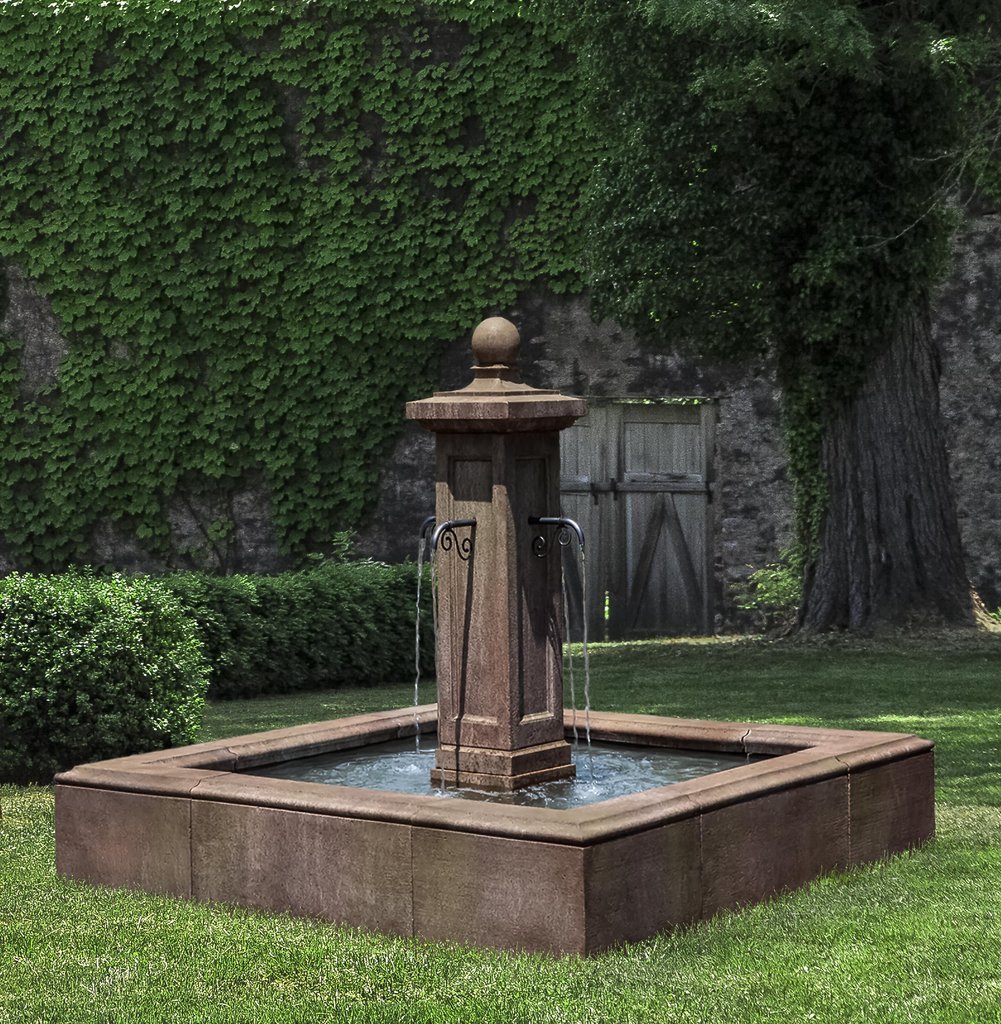 Luberon Estate Fountain- 17th Century Luberon Fountain Inspiration