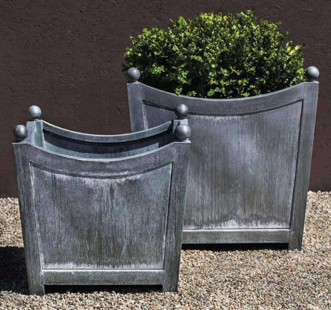 Zinc Garden Planters | The Garden Gates