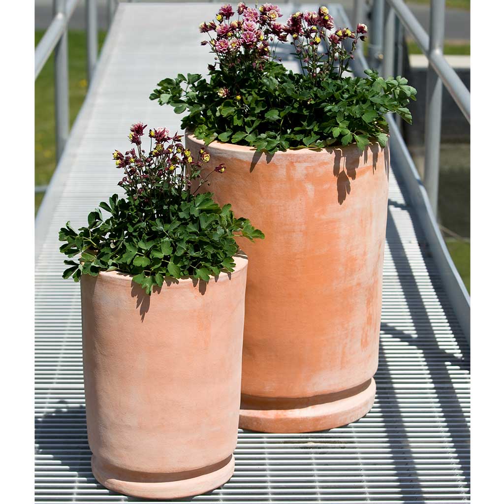 Campania International Posada Planter in Terra Cotta set of 2 | The ...