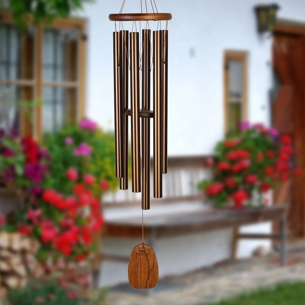 Amazing Grace Large Wind Chime in Bronze by Woodstock Chimes | The ...