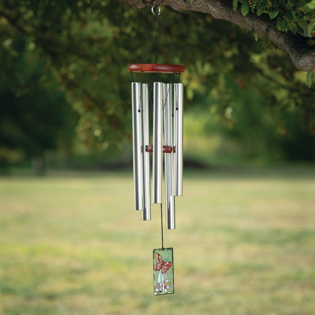 Decor Wind Chime with Butterfly by Woodstock Chimes | The Garden Gates
