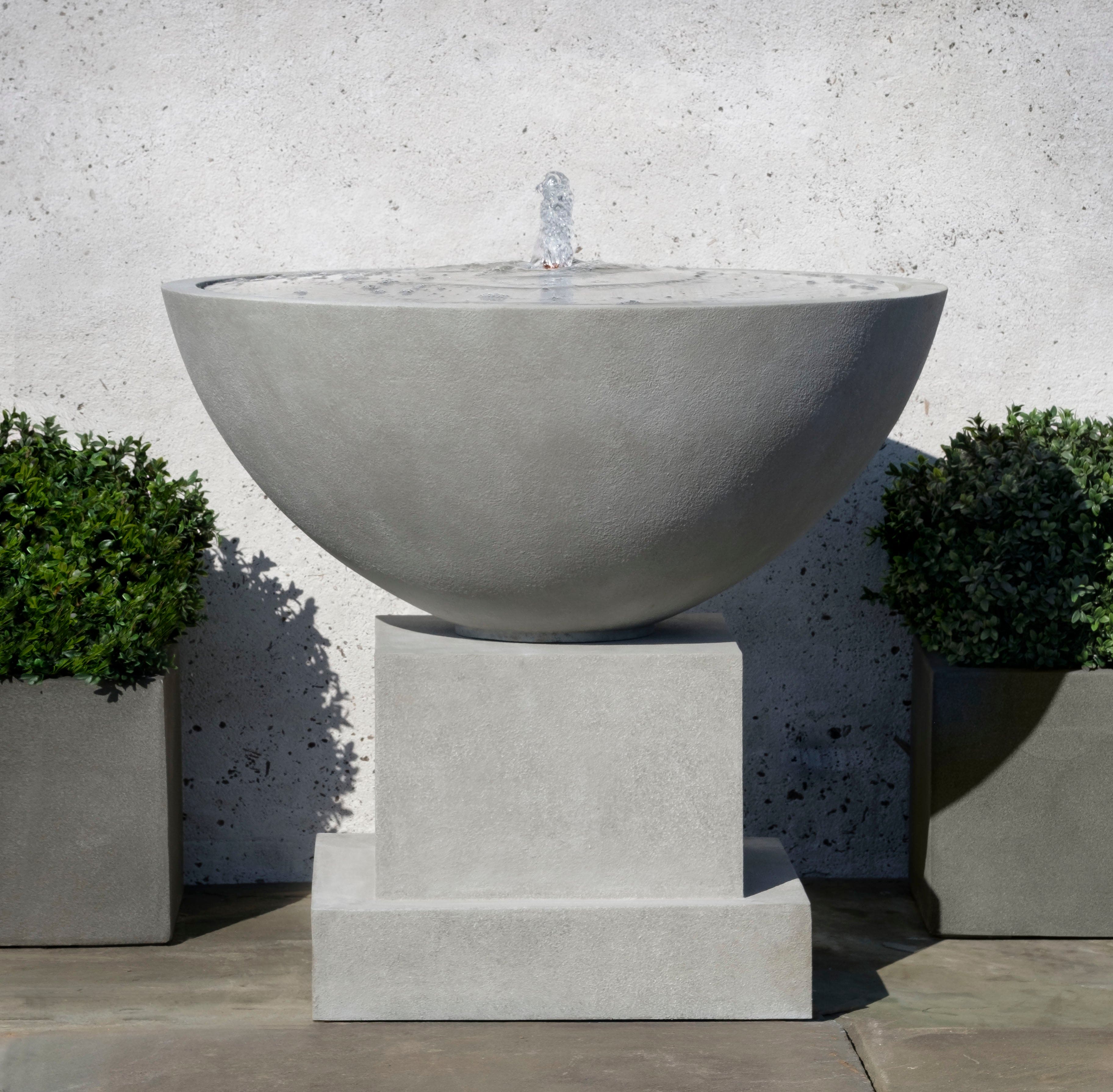 Campania International Darien Plinth Fountain | The Garden Gates