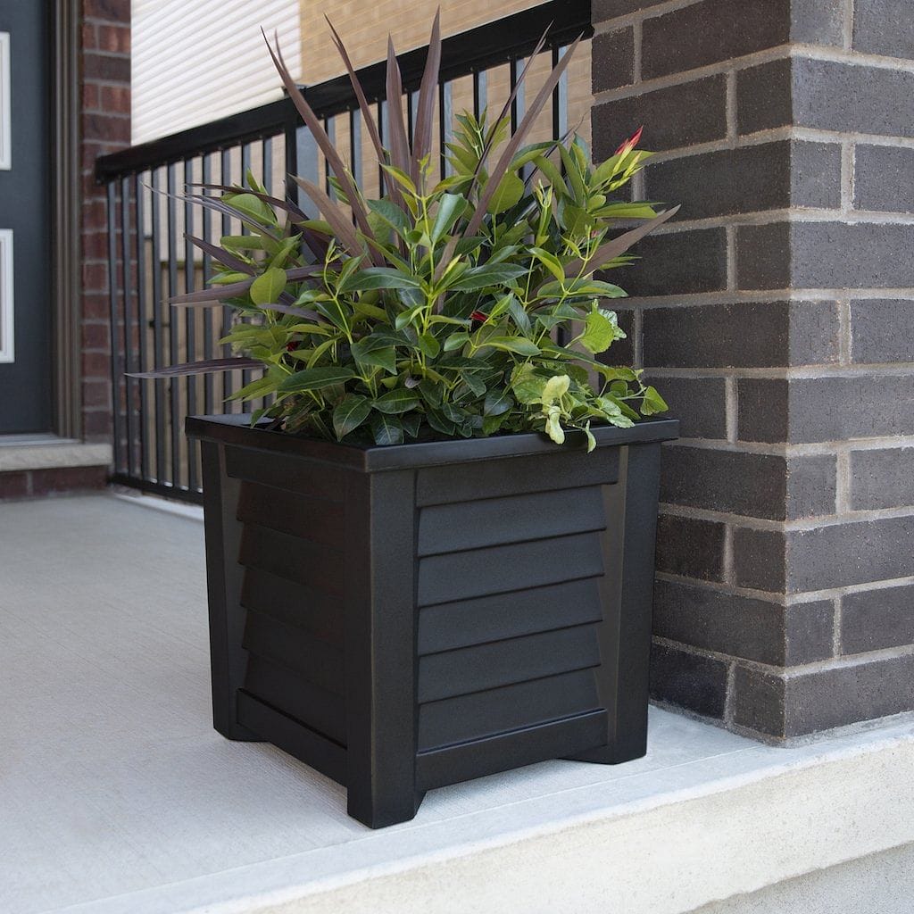 Mayne Lakeland 16x16 Square Planter - The Garden Gates