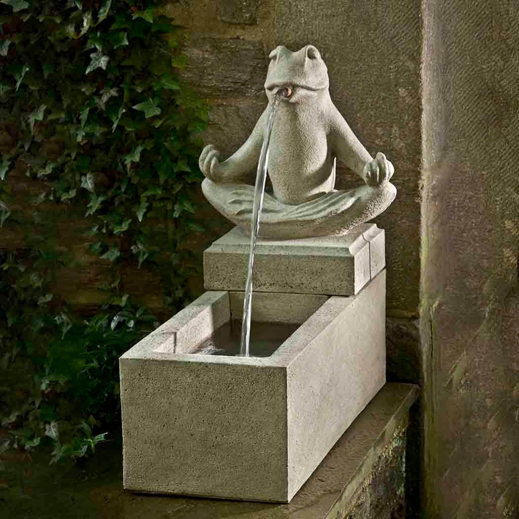 Campania International Zen Plinth Fountain | The Garden Gates