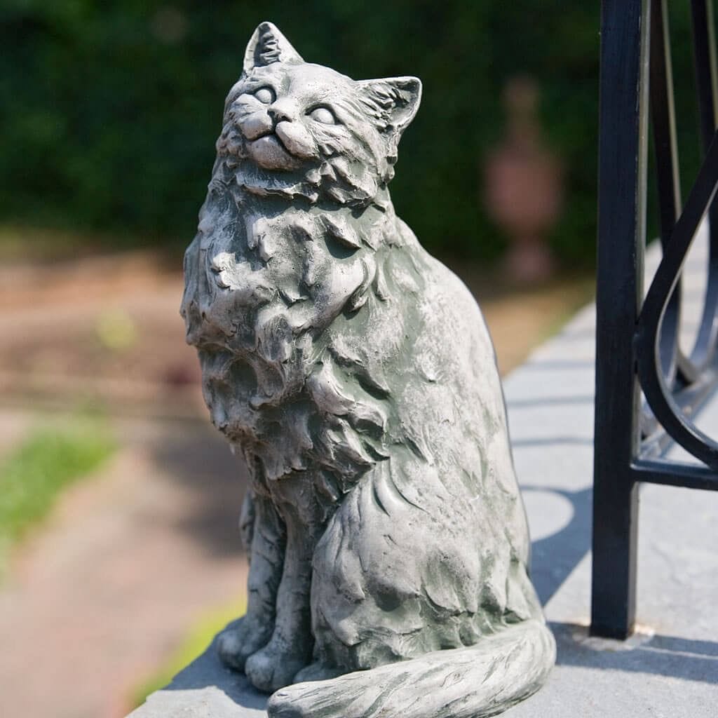 Campania International Tanner the Cat Statue | The Garden Gates